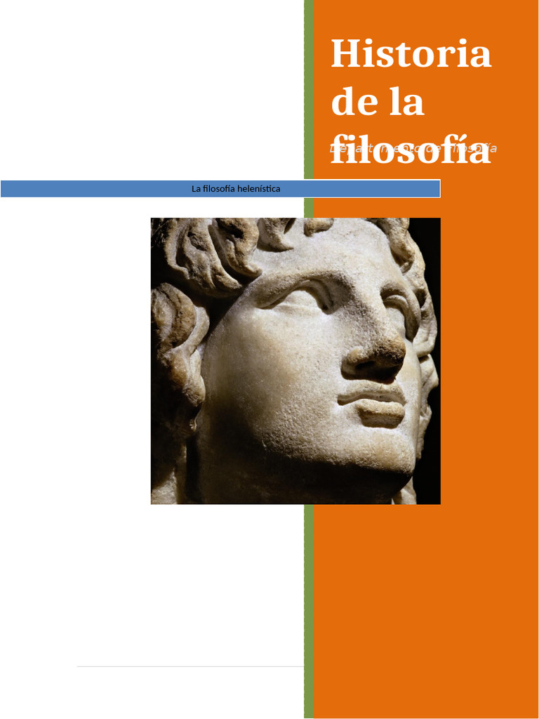 Introducción a la filosofía helenística | PDF | Filosofía helenística ...