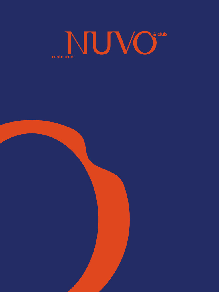 Menu Nuvo | PDF