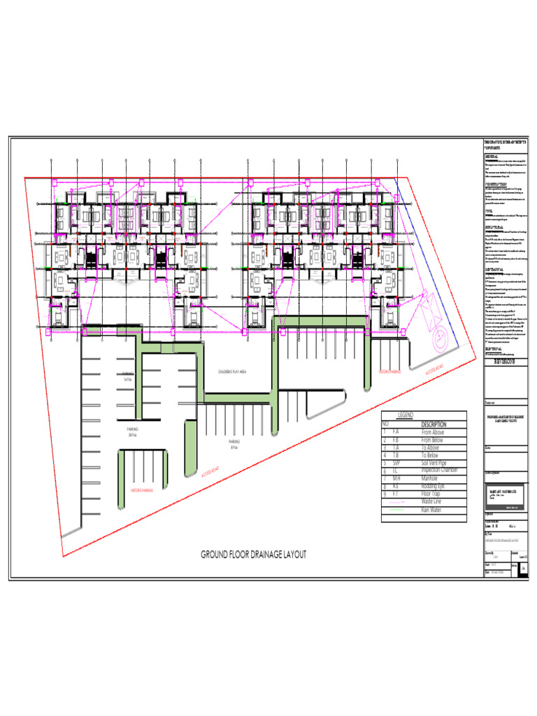 Eldoret Apartments Drainage Layouts R | PDF