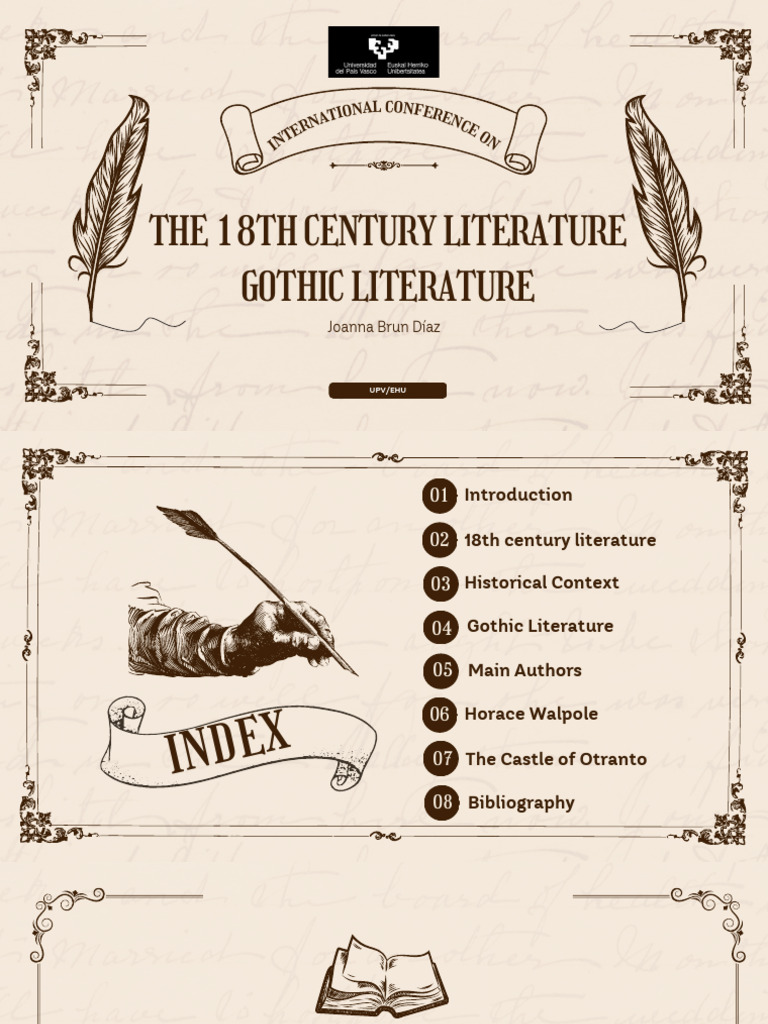 18th Century Gothic Literature Overview | PDF | Horror Fiction | Gothic ...