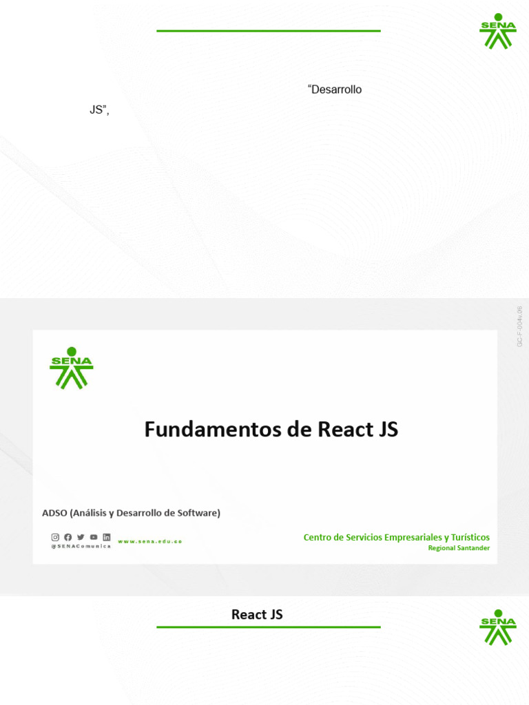 Desarrollo Evidencias REAC JS | PDF | Script Java | HTML