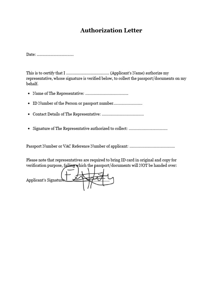 Authorization-Letter 2 | PDF