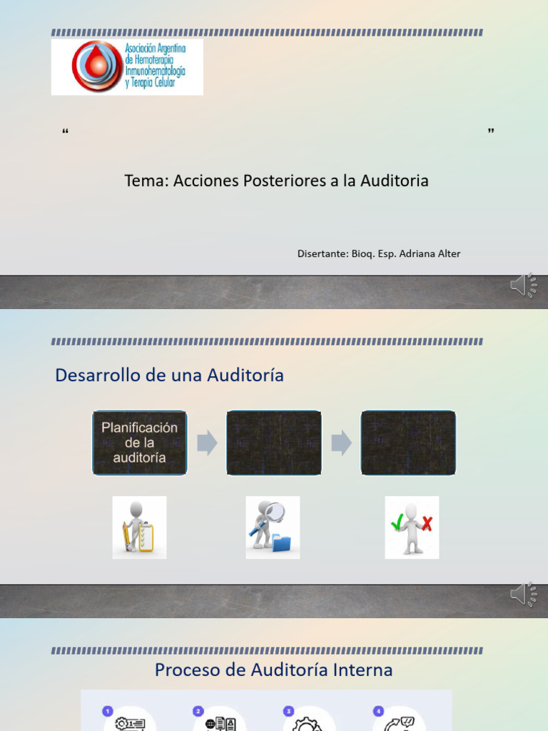 Acciones Posteriores A La Auditoria (Definitivo) | PDF | Auditoría ...