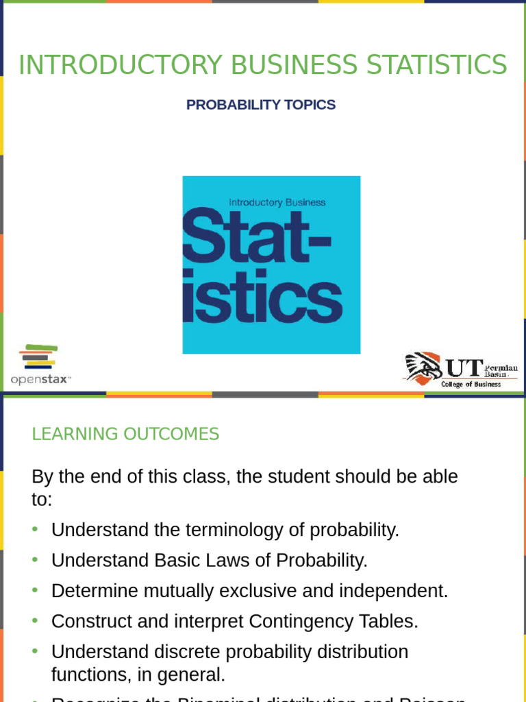 W2 - Probability Topics | PDF | Probability Distribution | Probability Density Function