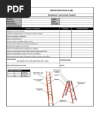 Inspección de Escaleras: Checklist y Normas | PDF