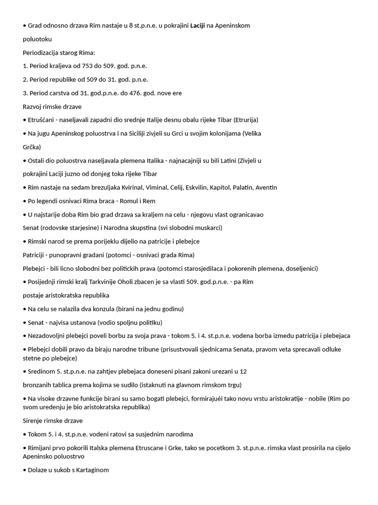 Stari Rim | PDF