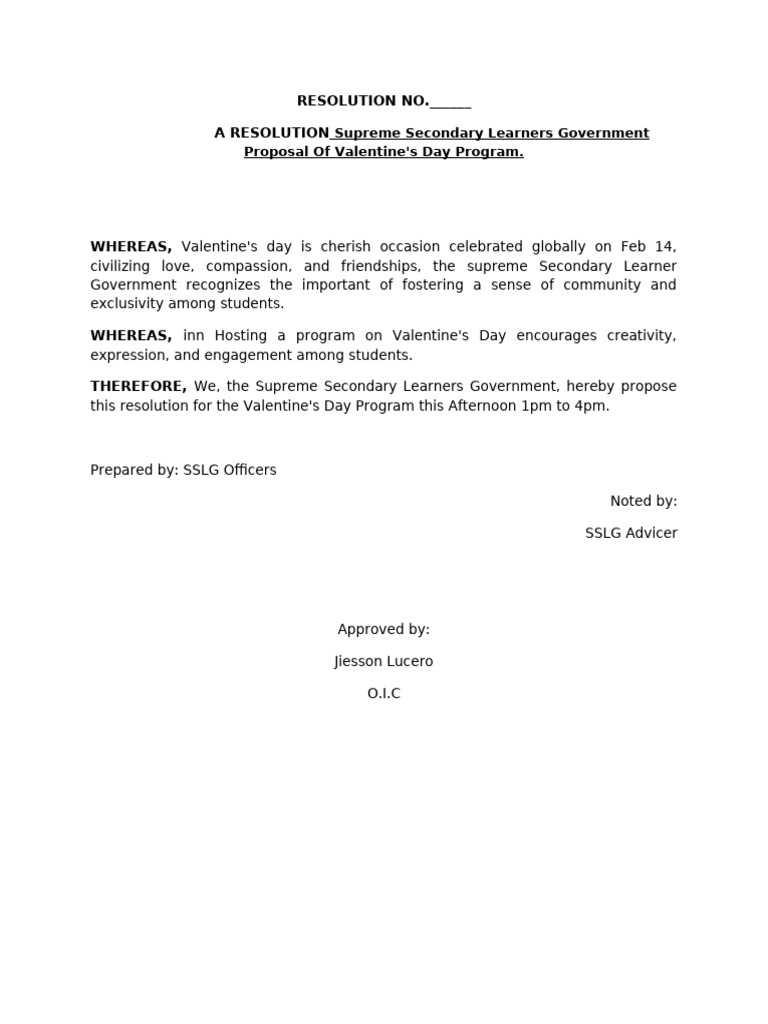 RESOLUTION NO. - WPS Office | PDF