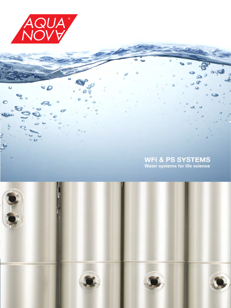 Aqua Nova Brochure | PDF | Water | Environmental Technology