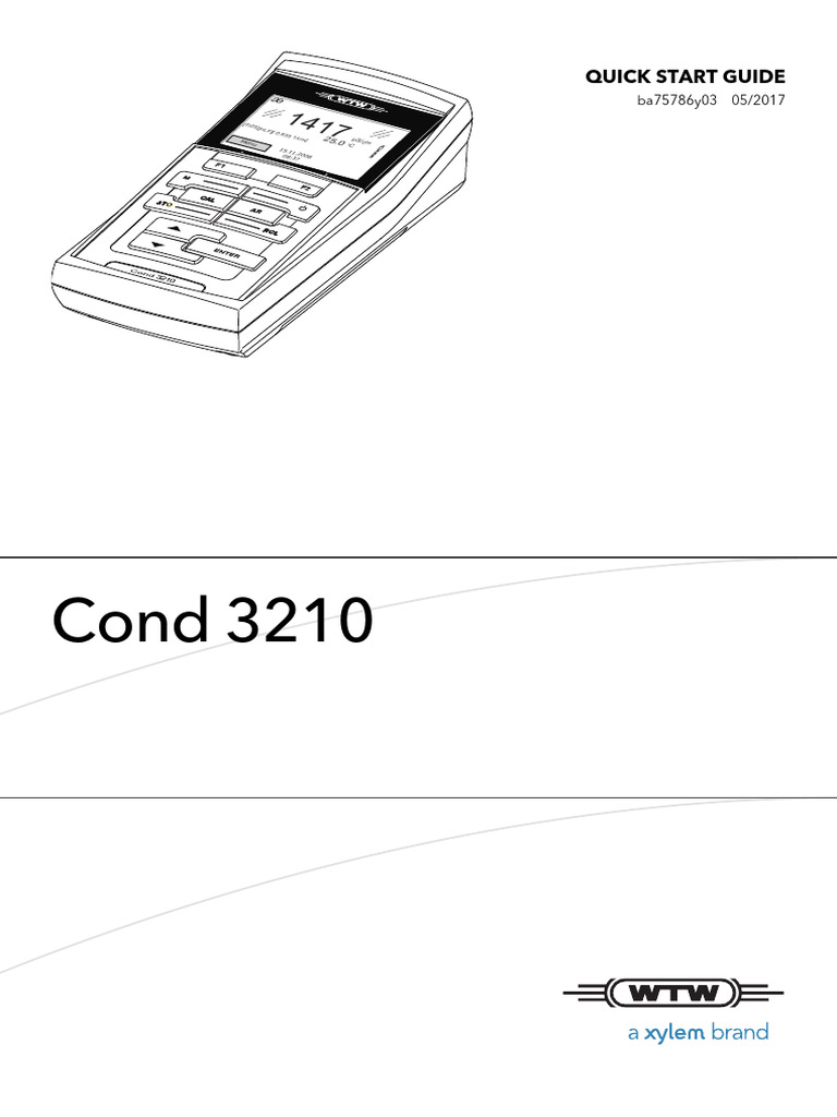 WTW Cond 3210 | PDF