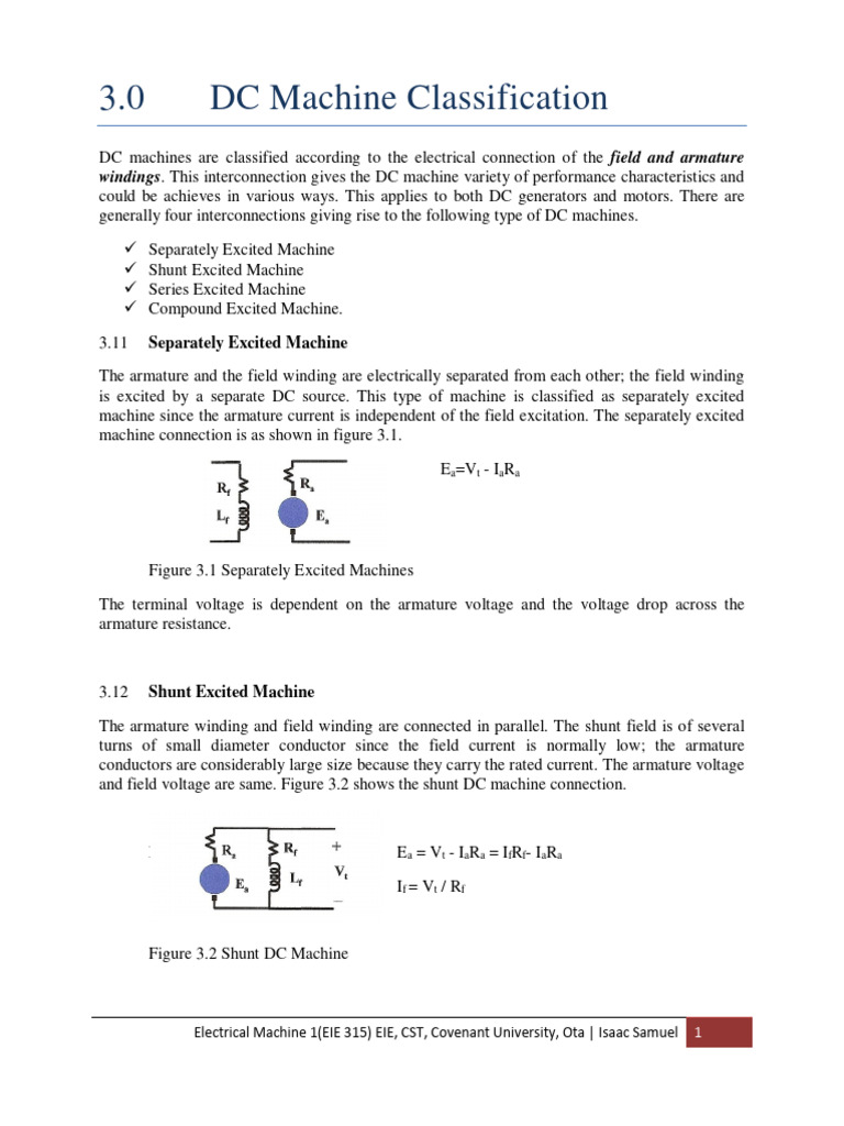 DC Machine Basics for Engineering Students | PDF | Electric Generator ...