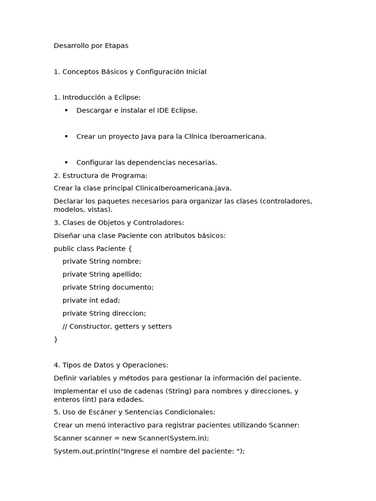 Resolucion Entregable 02 - Walter García Rivera | PDF | Java (lenguaje ...