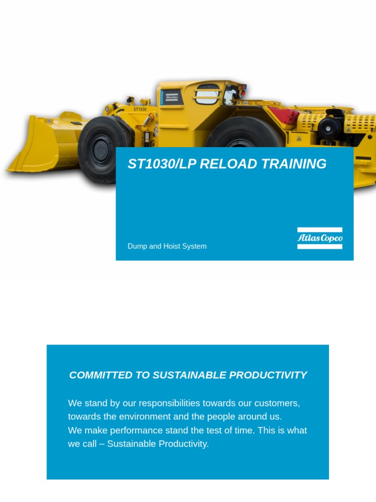 08 ST1030 Dump and Hoist en | PDF | Valve | Throttle