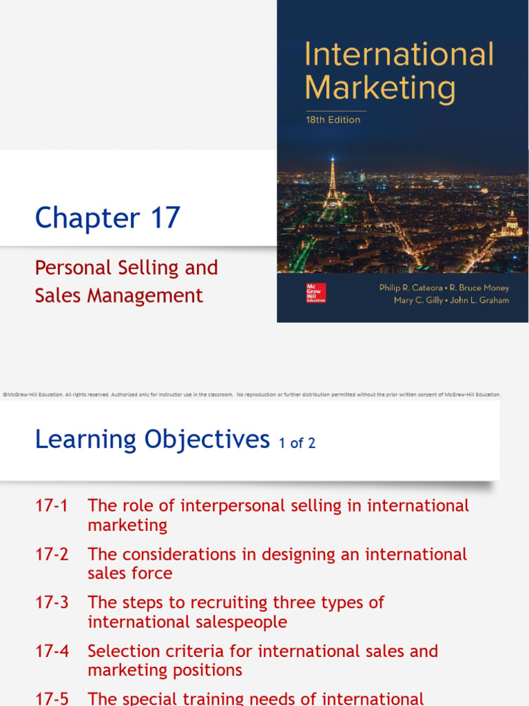 Cateora18ePPt_Ch17_wh_bkgrnd with edits-1 | PDF | Cost Of Living | Sales