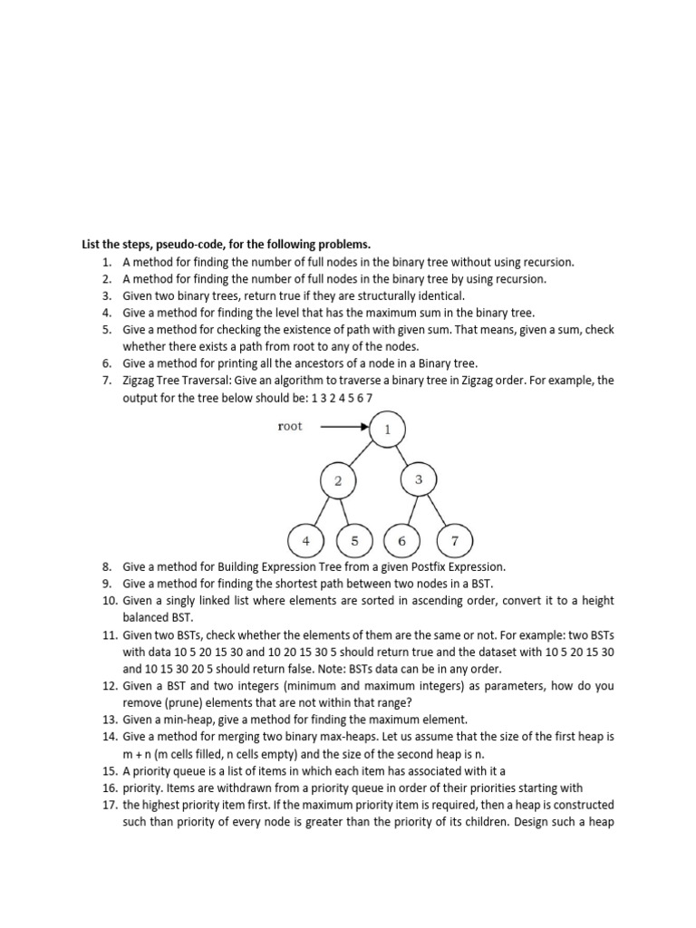 DSAA Practice Questions | PDF | Algorithms And Data Structures | Computer Programming
