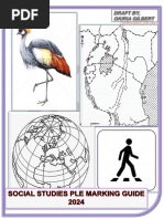 MARKING GUIDE OF PLE INTEGRATED SCIENCE 2024. Prepared by Teachers of ...