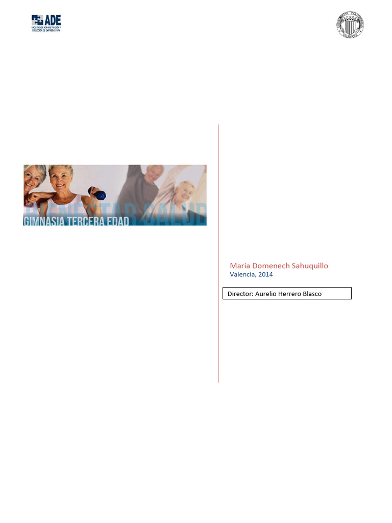 Plan de Negocio. MARIA DOMENECH | PDF | Deportes | Business