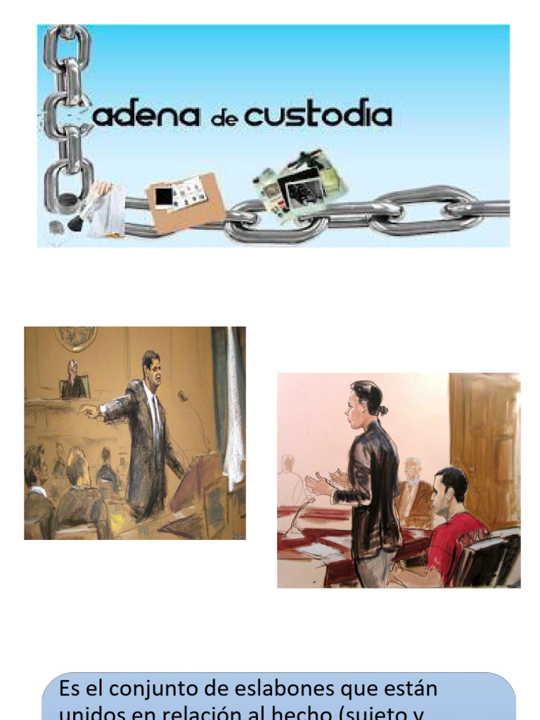 La Cadena de Custodia | PDF