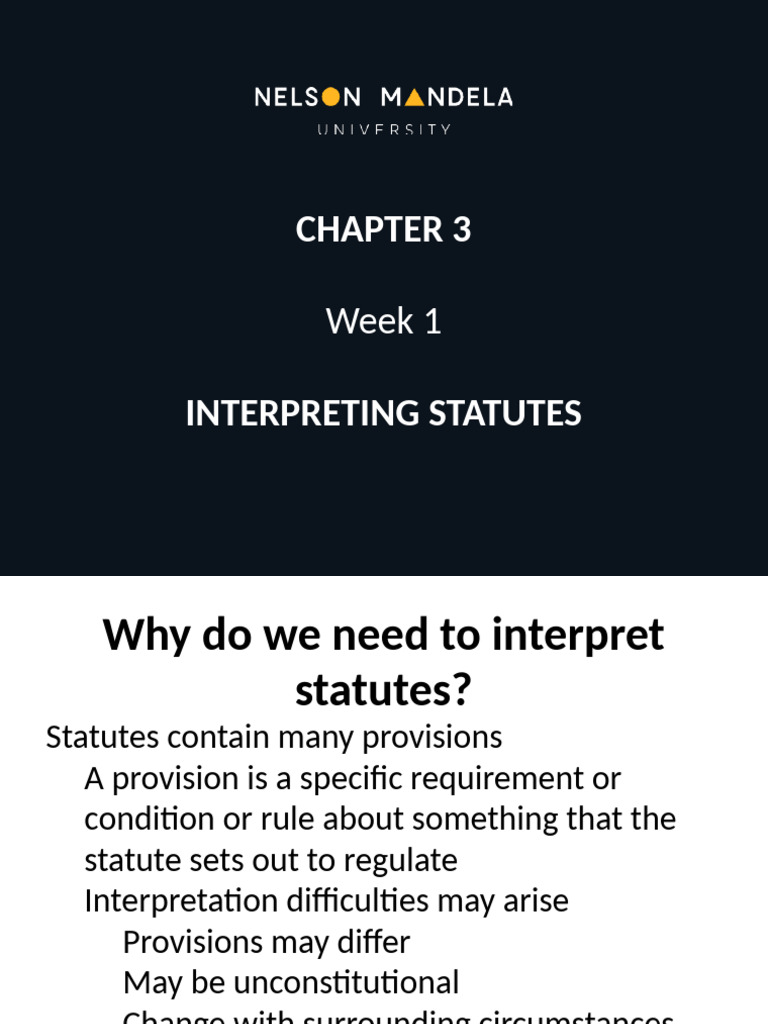 3 Interpreting Statutes Without Recording | PDF | Statutory ...