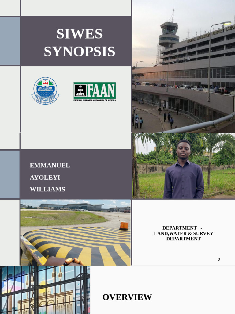 Presentation SIWES by Emmanuel Williams | PDF | Engineering