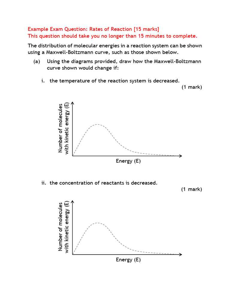 Rates of Reaction 2 | PDF | Reaction Rate | Chemical Kinetics