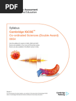 Cambridge IGCSE Combined Science 2025 | PDF