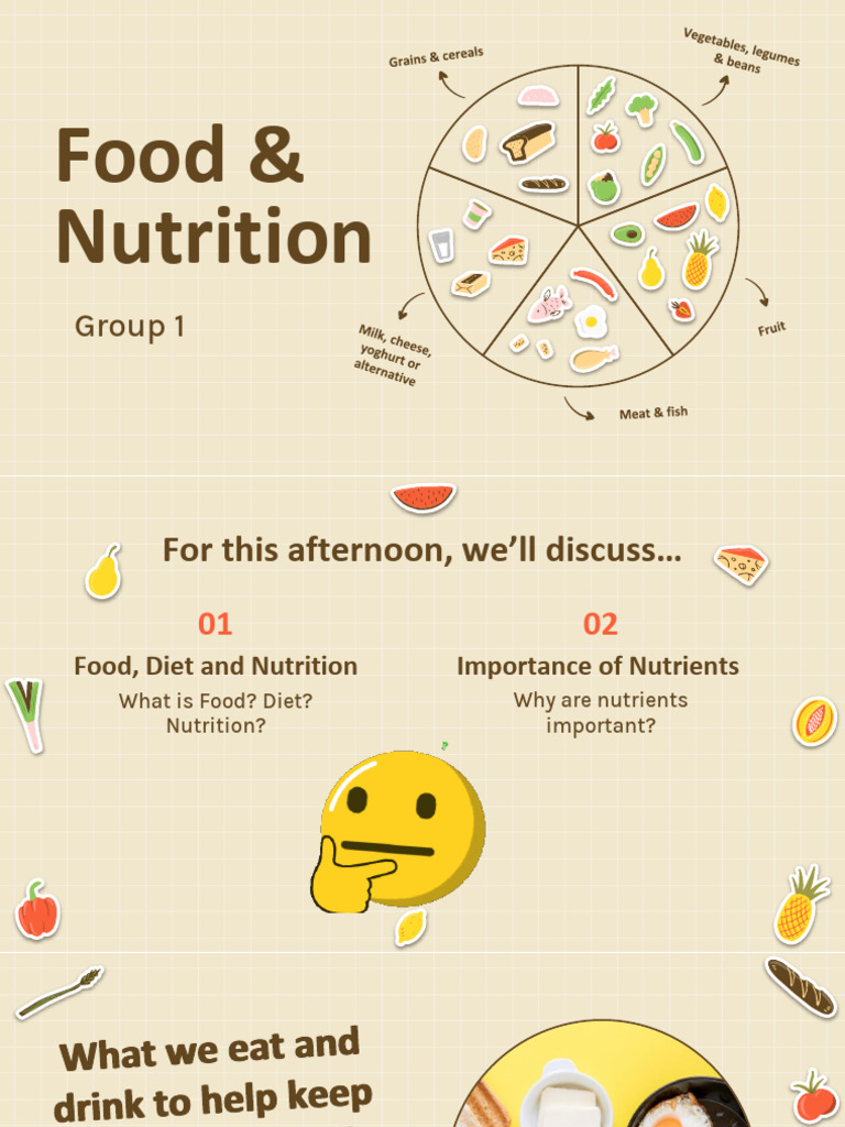 Overview of Nutrients and Nutrition | PDF