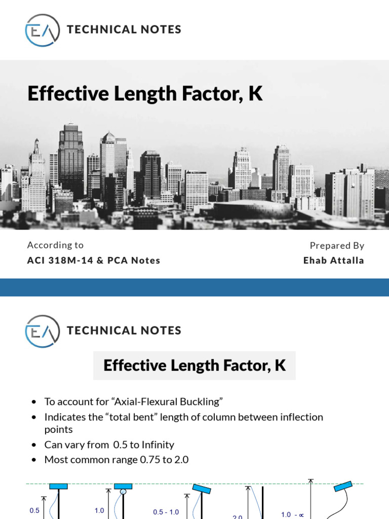 Effective Length Factor K 1731783147 | PDF | Beam (Structure) | Mechanical Engineering