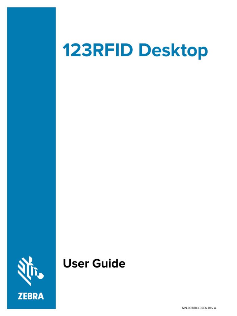 Manual Rfid123 Escritorio Zebra | PDF | Ip Address | I Pv6