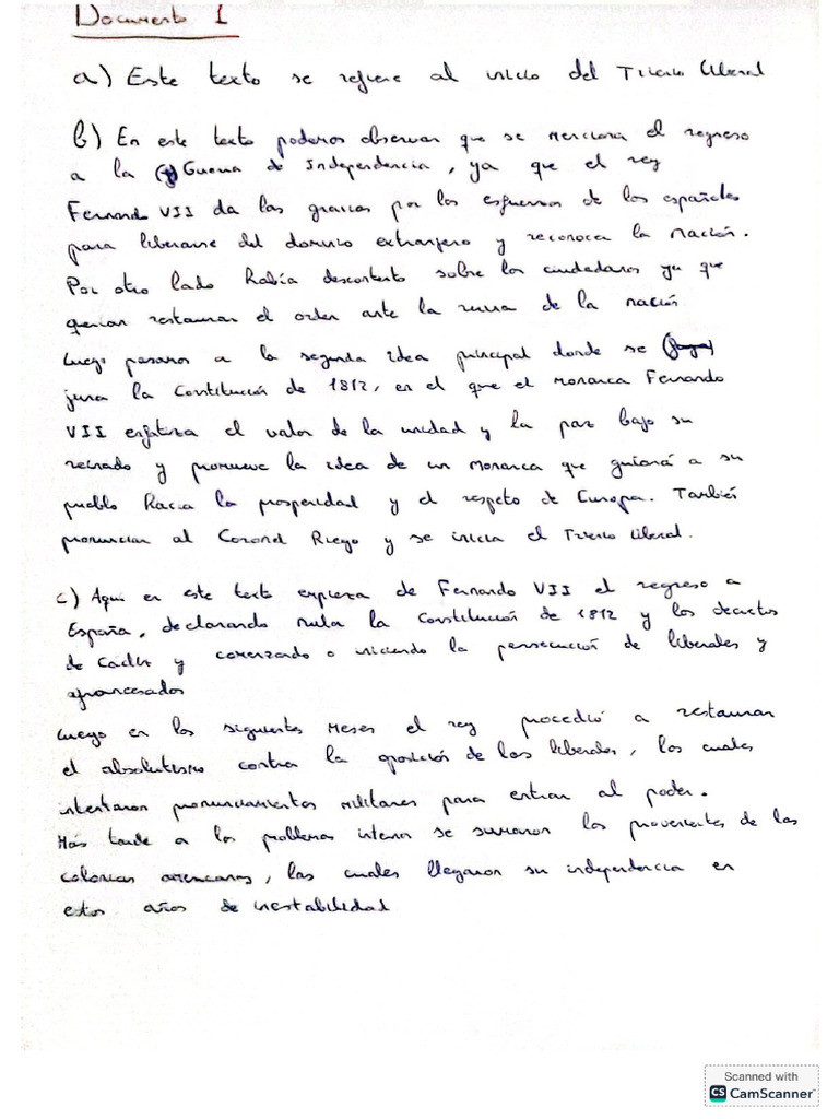 Documentos Historia 1 | PDF