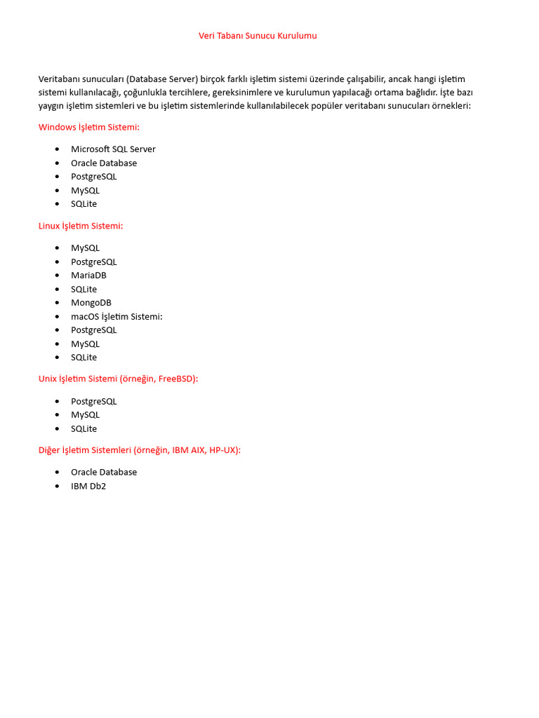 SQL Server Kurulumu | PDF