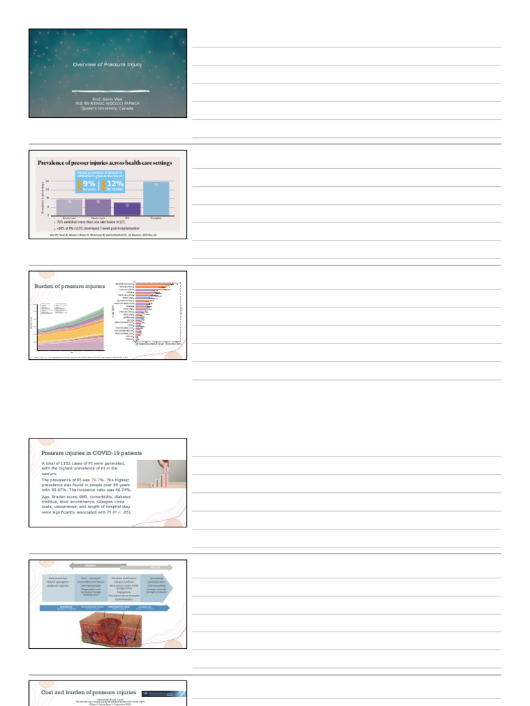 Pressure Injury Lecture Hand Out1 | PDF | Clinical Medicine | Public Health