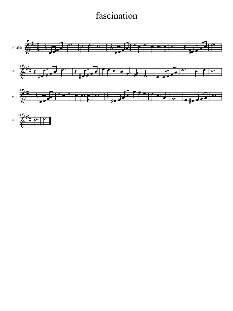 Flute Fascination Guide | PDF