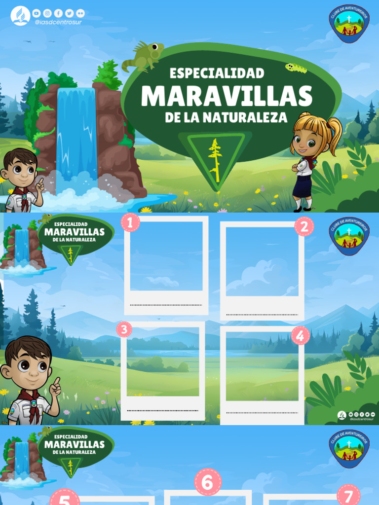 Recortable - Especialidad Maravillas de La Naturaleza | PDF