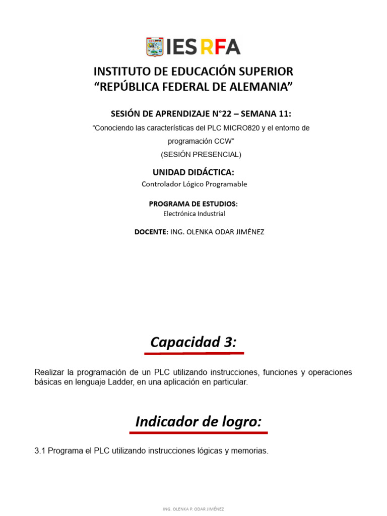 Sesión 22 - Micro 820 - CCW | PDF | Controlador lógico programable ...
