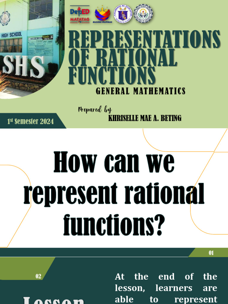 Representations of Rational Functions | PDF | Asymptote | Function (Mathematics)