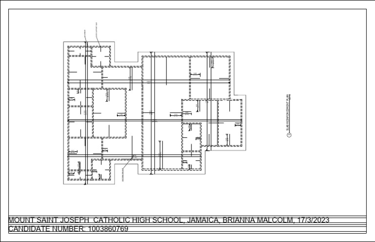 Sba, Slab Reinforcement Plan - Brianna Malcolm | PDF