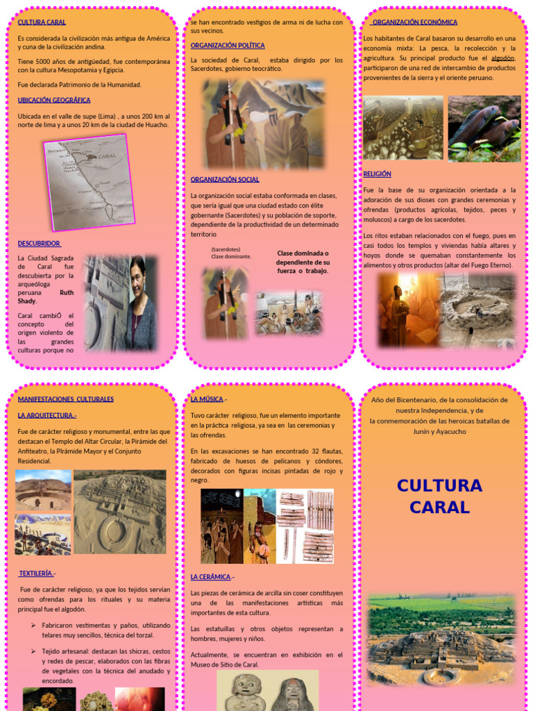 390409614-Triptico-de-Caral | PDF