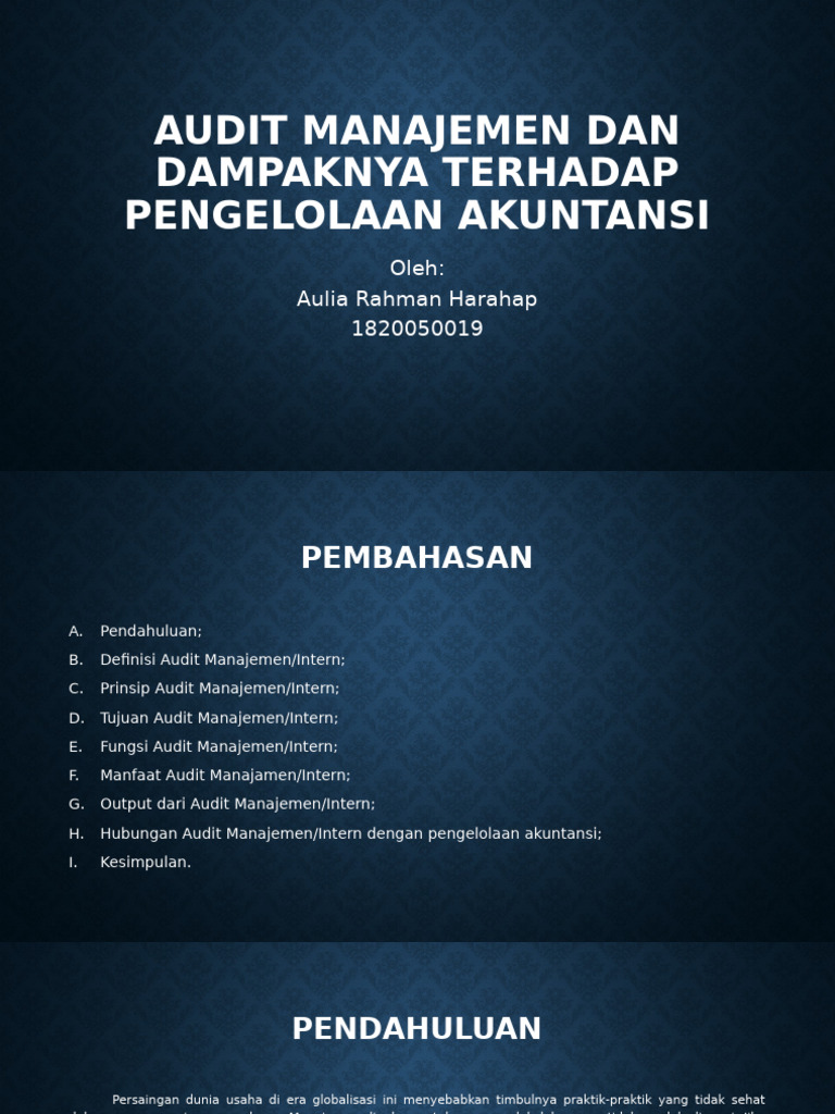 Audit Manajemen | PDF