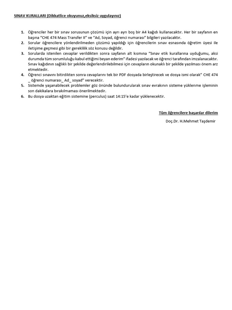 Che 474 Midterm-1 | PDF