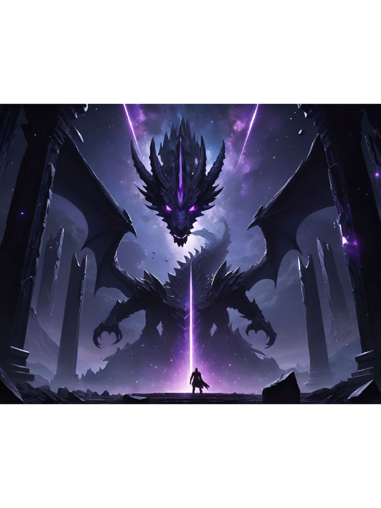 AlbedoBase_XL_The_dark_starry_void_of_the_End_with_towering_ob_0 ...