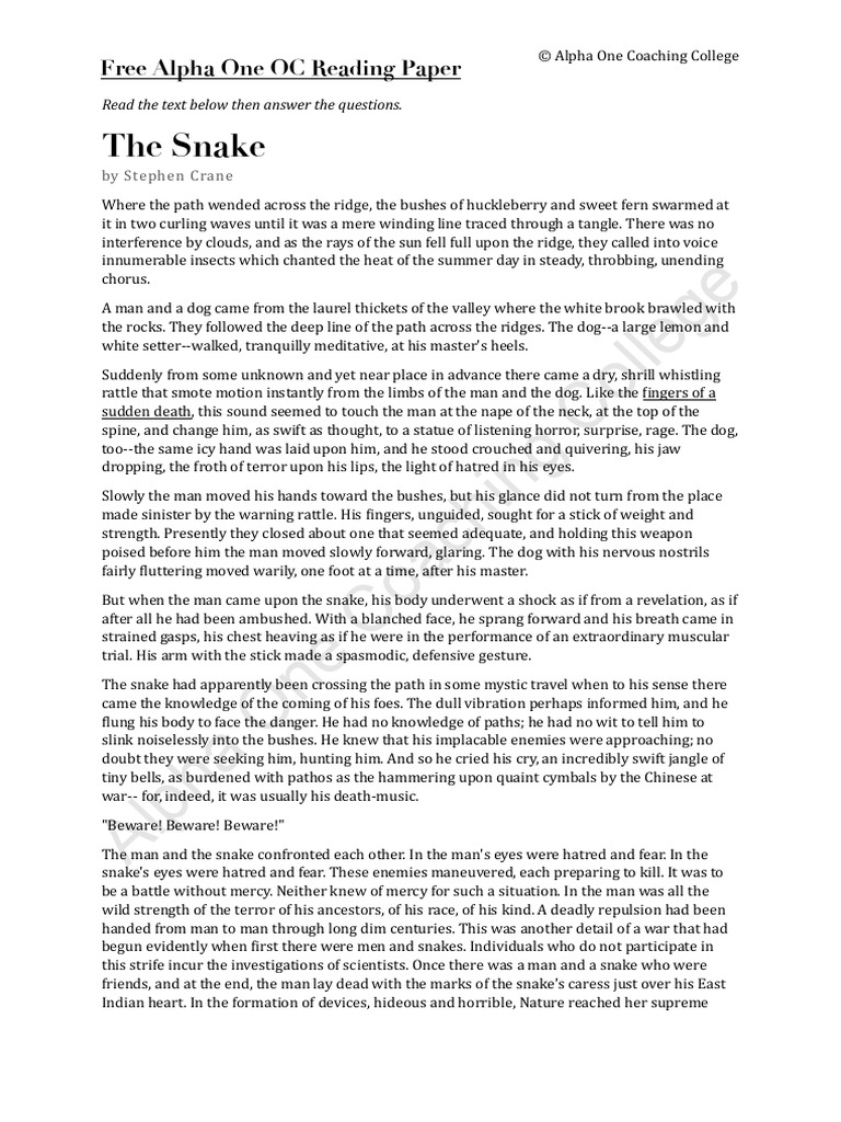 Alpha One OC Reading Paper | PDF | Temperate Climate | Oceanic Climate