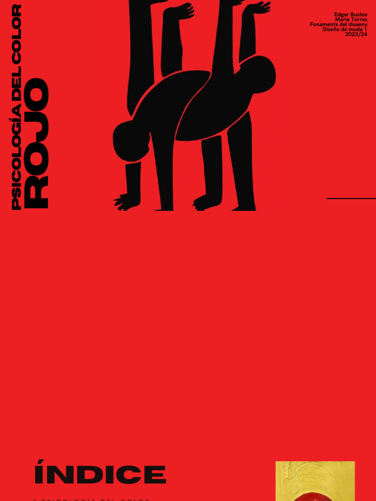 Psicología del Color Rojo | PDF | Rojo