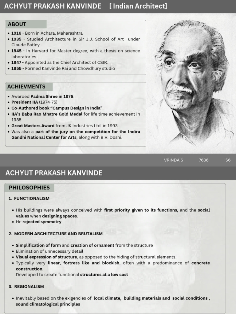 ACHYUT KANVINDE Presentation | PDF