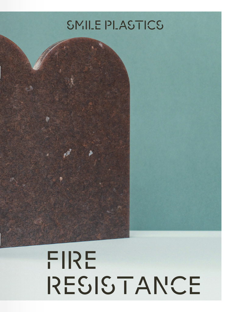 Fire Resistance of Smile Plastics Materials | PDF | Plastic | Coating