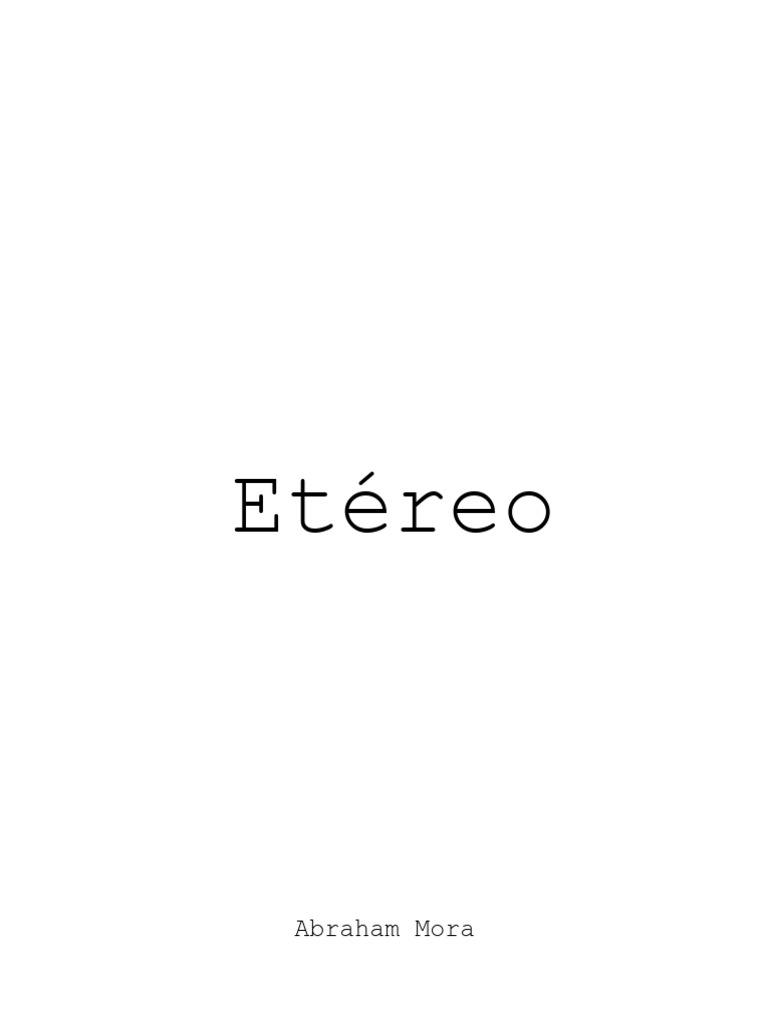 Etereo | PDF