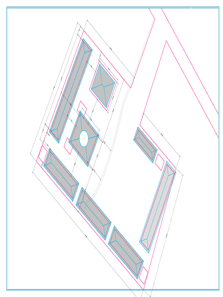 UKURAN SITE PLAN-Model | PDF