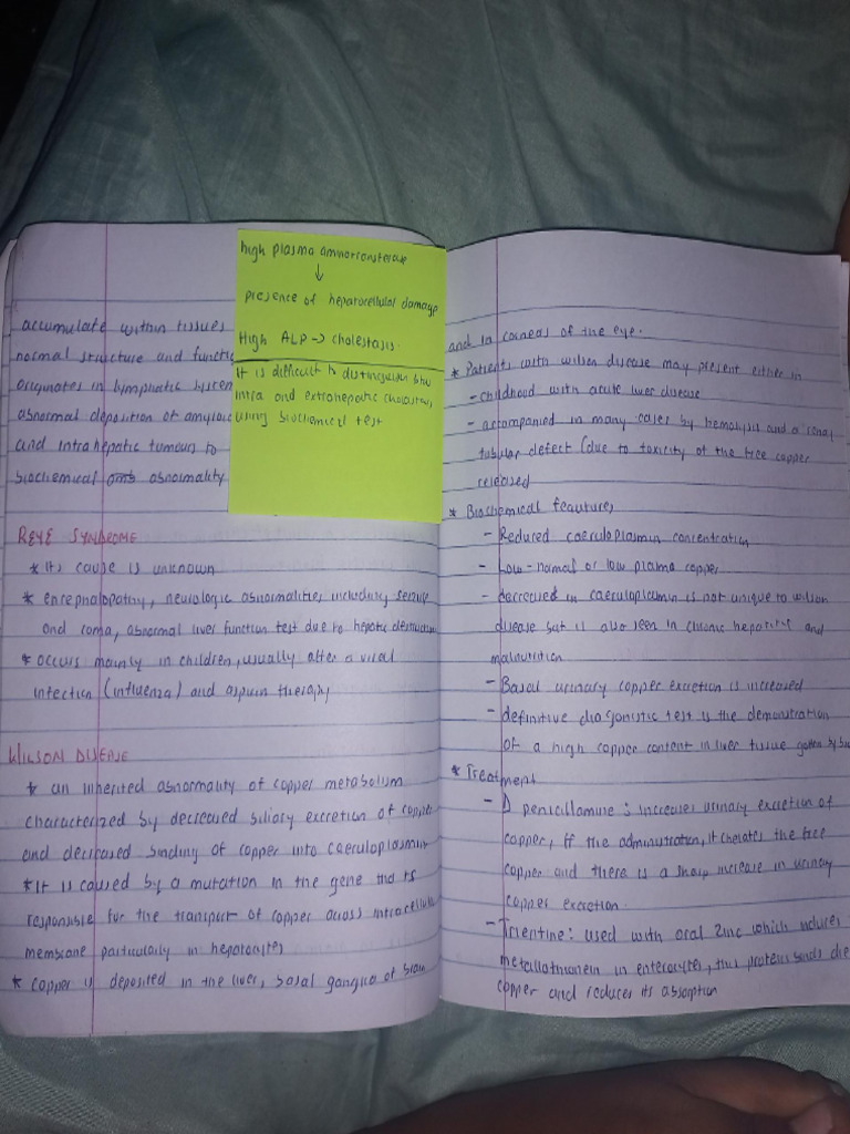 Chemical Pathology | PDF