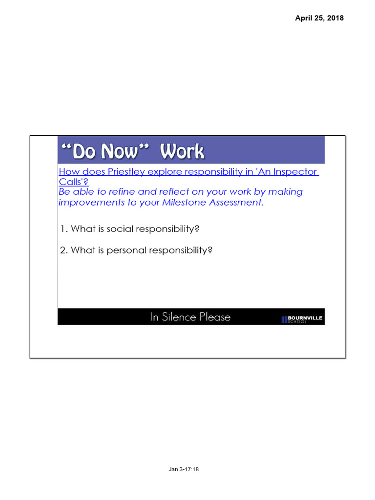 AIC 2. 12. Responsibility Revision | PDF