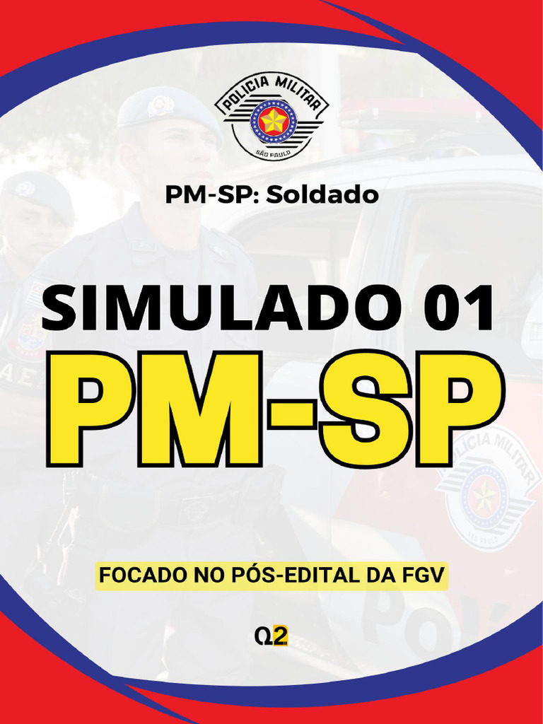 Simulado 01 PM SP FGV | PDF | Narrativa