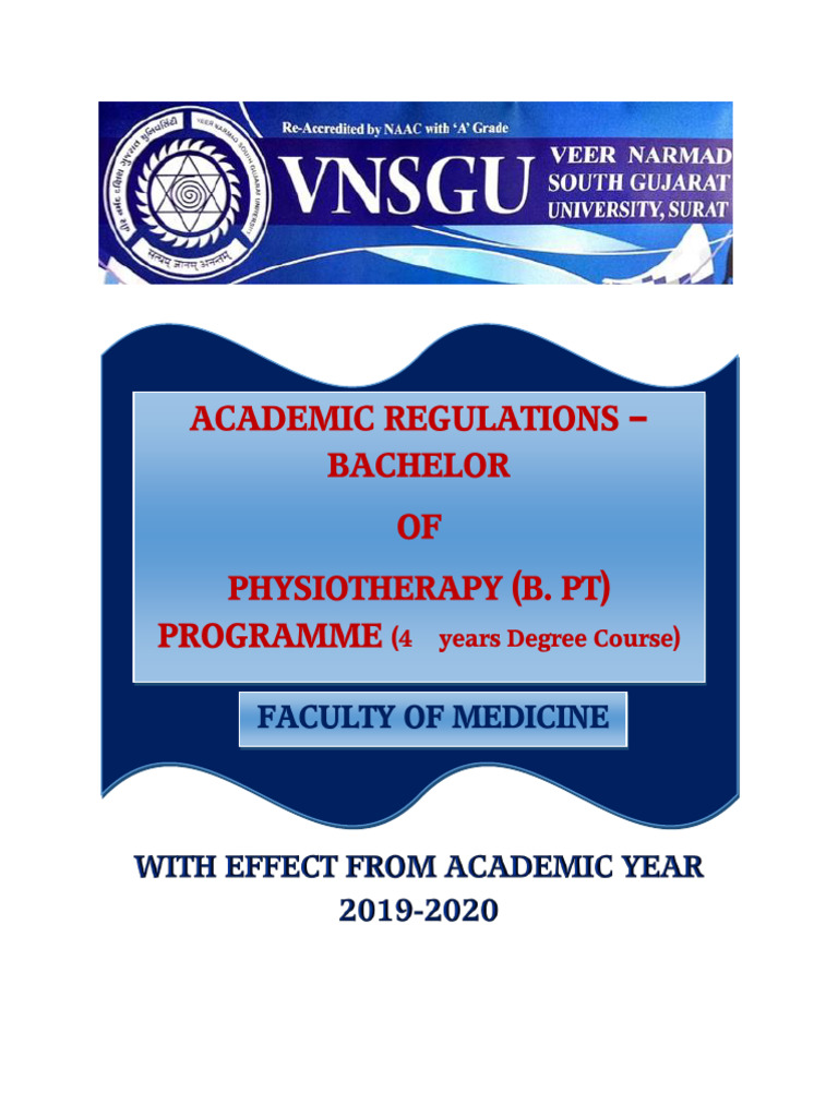 BPT Course Syllabus Overview | PDF | Physical Therapy | Respiratory System
